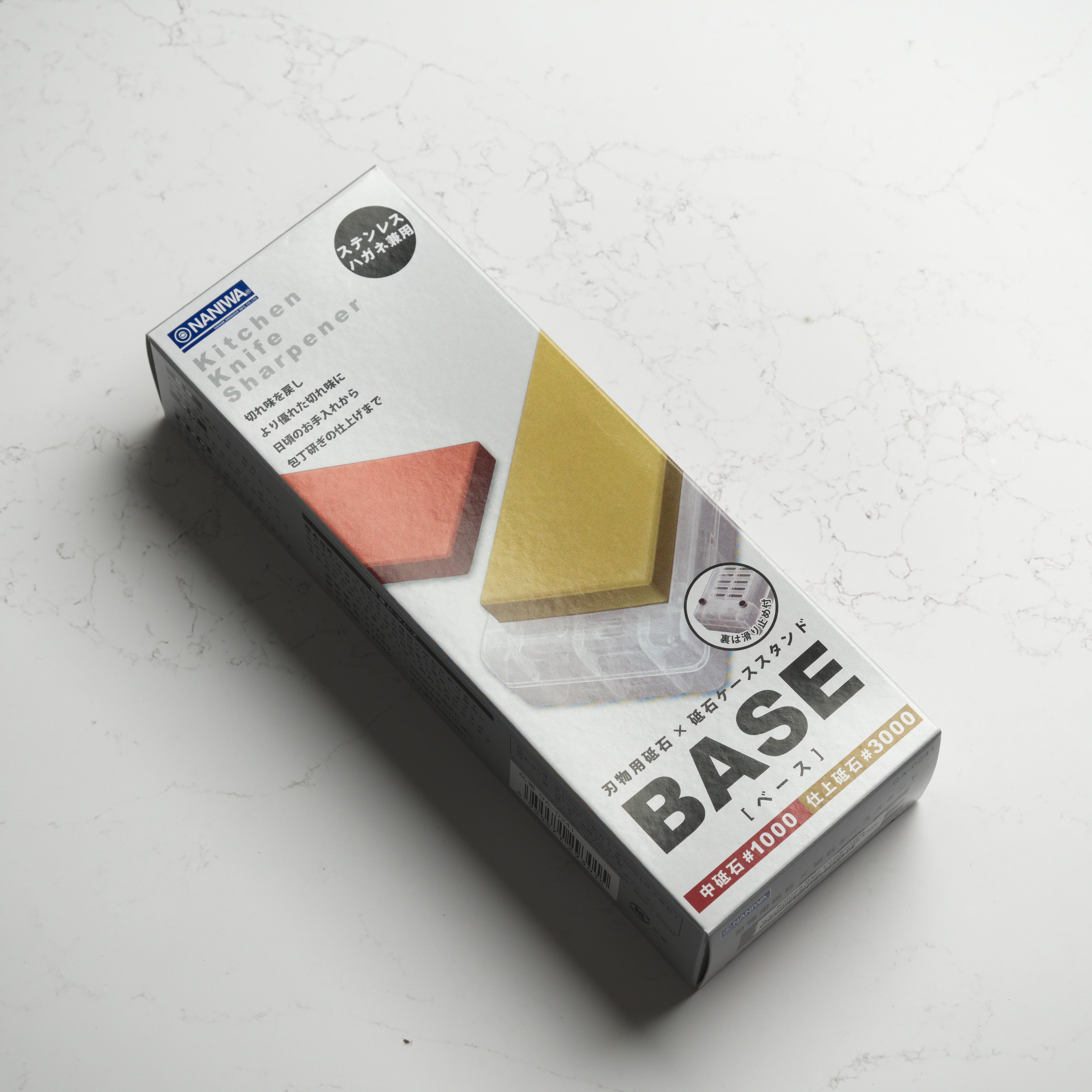 Naniwa Base Combination Whetstone #1000 / #3000 (with Case) – Blade & Board